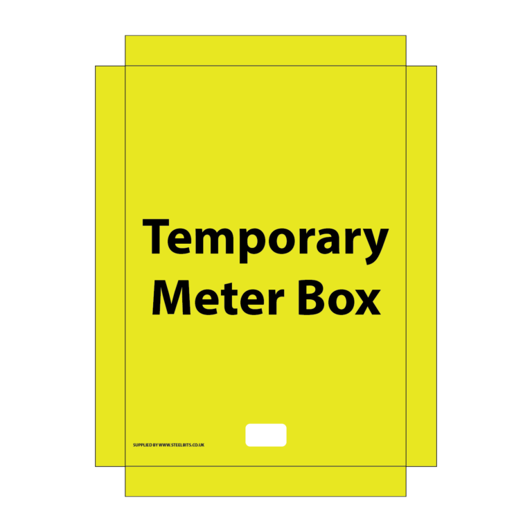 Temporary Meter Box Cover (8 pack) - Steelbits